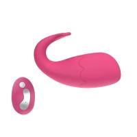 China Silicone Vibrating Love Egg Remote Control Sex Toy 10 Modes Waterproof 90mm for sale