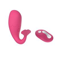 China Silicone Vibrating Love Egg Remote Control Sex Toy 10 Modes Waterproof 90mm for sale