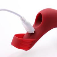 China Finger Vibrator 10 Modes Waterproof Rechargeable Adult Massager 300mAh for sale