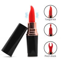 China 10 Speed Silicone Bullet Lipstick Vibrator Mini Sex Toy for Women ODM Custom for sale