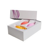 China Mango Shape 3pcs Silicone Kegel Balls 34mm Pelvic Floor Exerciser for Vaginal Tightening for sale