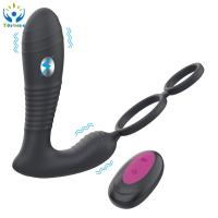 China Wholesale Wireless Vibrating Anal Plug for Men with 10 Vibration Modes and Rechargeable Battery for sale