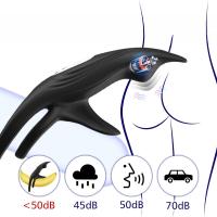 China Reusable Silicone Cock Ring for Men 2 Motors 12 Vibration Modes USB Magnetic Charging Wholesale for sale