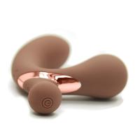 China Electric Shock Prostate Massager with 10 Vibration Modes for Men Women Anal Stimulator for sale