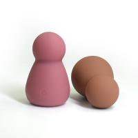 China Ball Shape Silicone Vibrator for Women 10 Modes USB Rechargeable Clitoral Stimulator Massager for sale