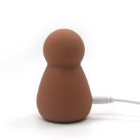 China Ball Shape Silicone Vibrator for Women 10 Modes USB Rechargeable Clitoral Stimulator Massager for sale