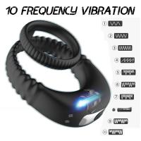 China Silicone Penis Ring for Men Ejaculation Delay Cock Ring Adult Sex Toy Black for sale