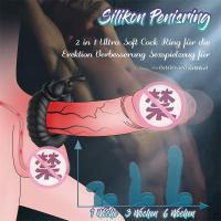 China Wholesale Silicone Remote Control Vibrating Cock Ring for Couples Black Adult Sex Toy for sale