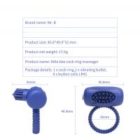 China Super Lasting Expander Stretchy Time Delay Penis Sleeve Silicone Vibrating Penis Cock Ring for sale