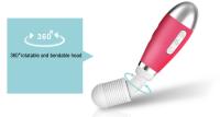 China 360 Degree Bend 35 Speed USB Rechargeable Silicone Rabbit Vibrator 176mm for sale