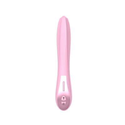 China USB Rechargeable G-Spot Vibrator with 12 Speeds and Bendable Body for Women for sale