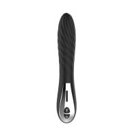 China USB Rechargeable 12-Speed Vibrator Massage Stick with Bendable Body for Women for sale
