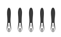 China USB Rechargeable 12-Speed Vibrator Massage Stick with Bendable Body for Women for sale