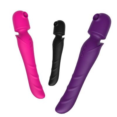 China 10 Frequency Clitoral Sucking Vibrator with USB Rechargeable 245mm Waterproof for sale