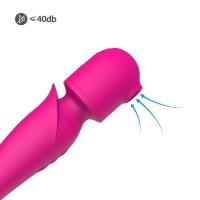 China 10 Frequency Clitoral Sucking Vibrator with USB Rechargeable 245mm Waterproof for sale