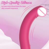 China Double Ended Dildo 18 Inch Dual Sided Silicone Sex Toy for Women Lesbian G Spot Stimulation for sale