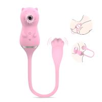 China Body Safe Silicone G Spot Sucking Vibrator 10 Frequency Modes USB Rechargeable Adult Sex Toy for Women for sale