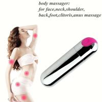 China Mini Bullet Vibrator Waterproof G Spot Clitoris Stimulator USB Rechargeable Silicone Sex Toy 95mm for sale