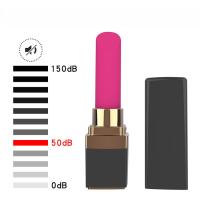 China Rechargeable 10 Speed Mini Bullet Vibrator Waterproof Lipstick Silicone Stimulating Sex Toy for Women 91mm for sale