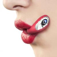 China Mini U Shaped Oral Vibrator Wireless Control Adult Toy Silicone 7 Frequency 53mm for sale
