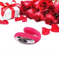 China Mini U Shaped Oral Vibrator Wireless Control Adult Toy Silicone 7 Frequency 53mm for sale