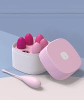 China Rose Silicone Kegel Balls Exercise Tighten Massage Ben Wa Balls for Women Sex Toys for sale