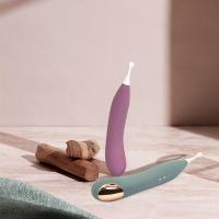 China USB Rechargeable Clitoral Vibrator 7 Frequency Waterproof Massage Pen for Women for sale