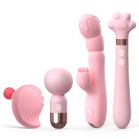 China Medical Silicone Rabbit Vibrator with 9 Vibration Modes USB Rechargeable IPX7 Waterproof Sex Toy for Women for sale