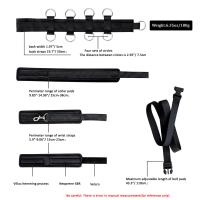 China Adjustable BDSM Bondage Kit Nylon Fabric Handcuffs Restraints for Couples SM Adult Games 0.25kg for sale