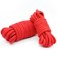 China 10M/33FT Bondage Rope Soft Cotton  Restraint Shibari Tied for sale