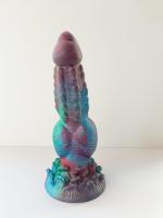 China Handmade Silicone Dragon Dildo 22.5cm Butt Plug Prostate Massager for Men Women for sale