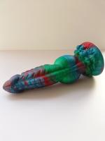 China Handmade Silicone Dragon Dildo 22.5cm Butt Plug Prostate Massager for Men Women for sale