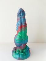 China Handmade Silicone Dragon Dildo 22.5cm Butt Plug Prostate Massager for Men Women for sale