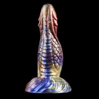 China Colorful TPE Silicone Monster Dildo 20cm Realistic Suction Cup Anal Dragon Dildo for Women Adult Sex Toy for sale