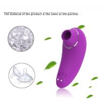 China USB Rechargeable Clitoral Vacuum Stimulator Silicone Female Vibrator 102x60x42mm for sale