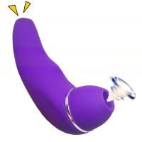China Silicone Sucking Vibrator 160mm Waterproof Clitoral Stimulator for Women Adult Sex Toy for sale