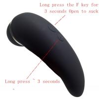 China Silicone Sucking Vibrator 160mm Waterproof Clitoral Stimulator for Women Adult Sex Toy for sale
