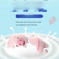 China Pig Tongue Licking Vibrator USB Rechargeable Clitoris Stimulator 6 Frequency Modes Silicone Sex Toy for sale
