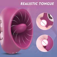 China Medical Silicone Snails Tongue Vibrator with 10 Vibrating Modes for Clitoral Stimulation for sale