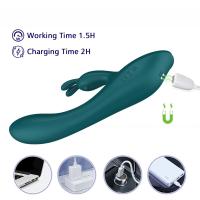 China Wholesale 7 Vibration Modes Silicone Rabbit Vibrator for Women Adult Sex Toy for sale