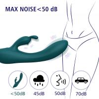 China Wholesale 7 Vibration Modes Silicone Rabbit Vibrator for Women Adult Sex Toy for sale