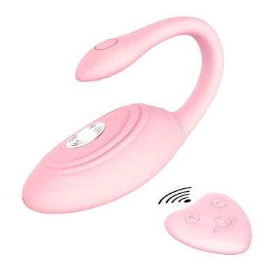 China Wearable Electric Shock Vibrating Egg 10 Vibration Modes 3 Shock Modes Remote Control Clitoral Stimulator for sale