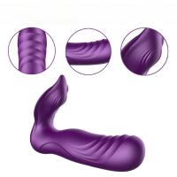 China Wearable Panty Vibrator USB Rechargeable Wireless Remote G-Spot Clitoris Stimulator 10 Speed Thrusting Dildo for sale