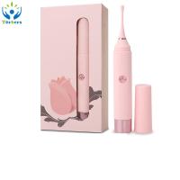 China Rechargeable Silicone Wand Vibrator 10 Modes Waterproof Female Massager 26.7mm x 109.2mm for sale