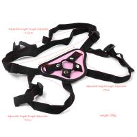 China Adjustable Leather Strap on Dildo Panties Bondage Chastity Belt for Lesbian SM Play 100g for sale