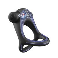 China Silicone Cock Ring for Men Delay Ejaculation Erection Rings Couple Sex Toys 76mm for sale