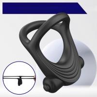 China Silicone Cock Ring for Men Delay Ejaculation Erection Rings Couple Sex Toys 76mm for sale