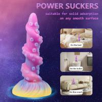 China Liquid Silicone Rubber Monster Dildo 384g Waterproof Huge Penis for Men Women Sex Toy for sale