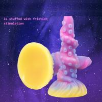 China Liquid Silicone Rubber Monster Dildo 384g Waterproof Huge Penis for Men Women Sex Toy for sale