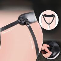 China Remote Control Vibrating Dildo Strap On 200mm Realistic Sex Toy for Women Lesbian for sale